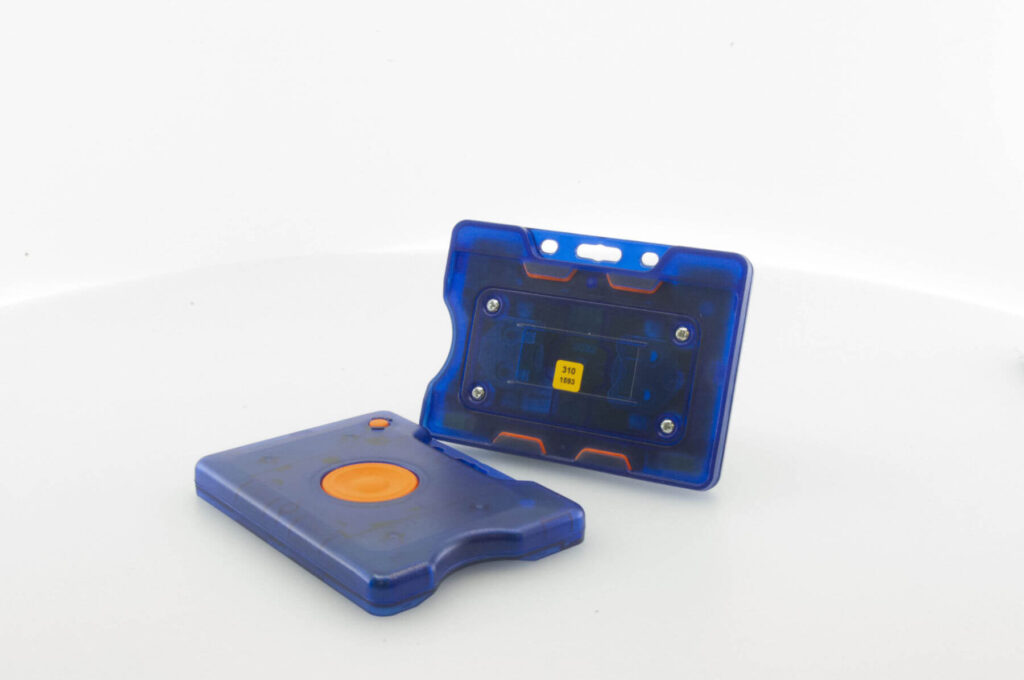 Badge PIT – Twin Code, Orange Push – Pinpoint